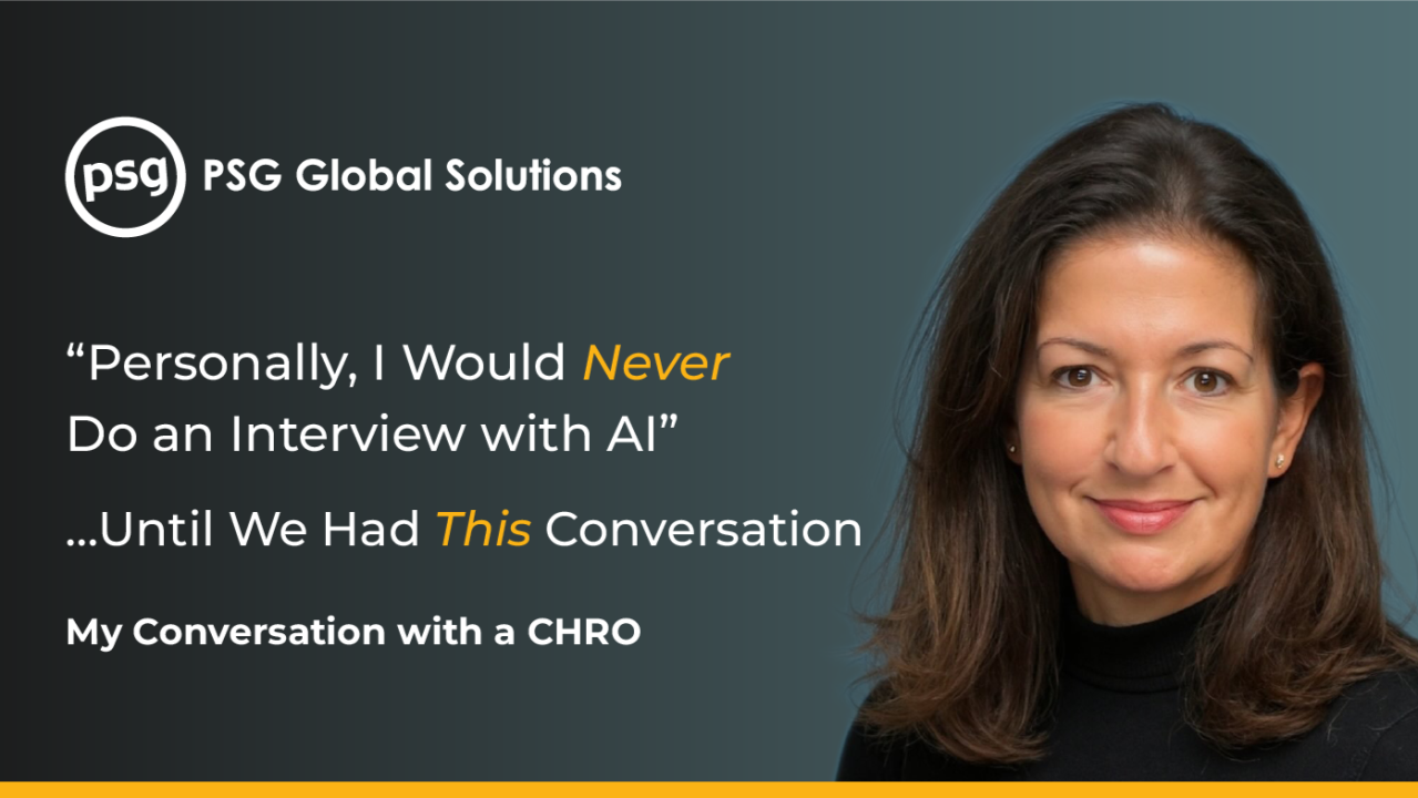 Personally, I Would Never Do an Interview with AI... Until We Had This Conversation | PSG Global ...